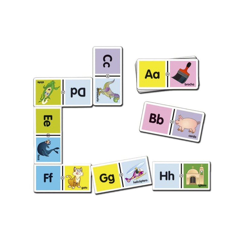 Dominó Abecedario de Asociación